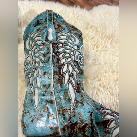 Shoes | Bodacious Boot Co Western Boho Boots Goat Leather ...